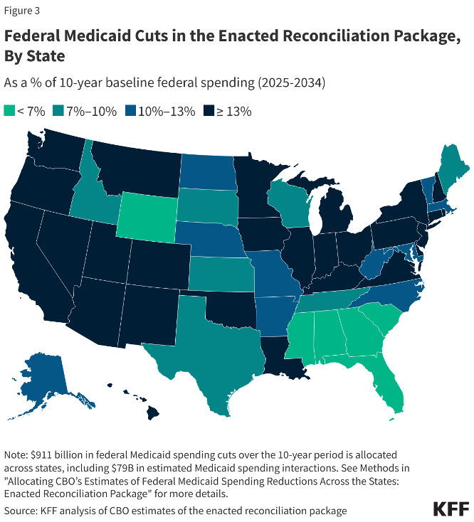 OBBBA Medicaid Cuts by State | FinThrive